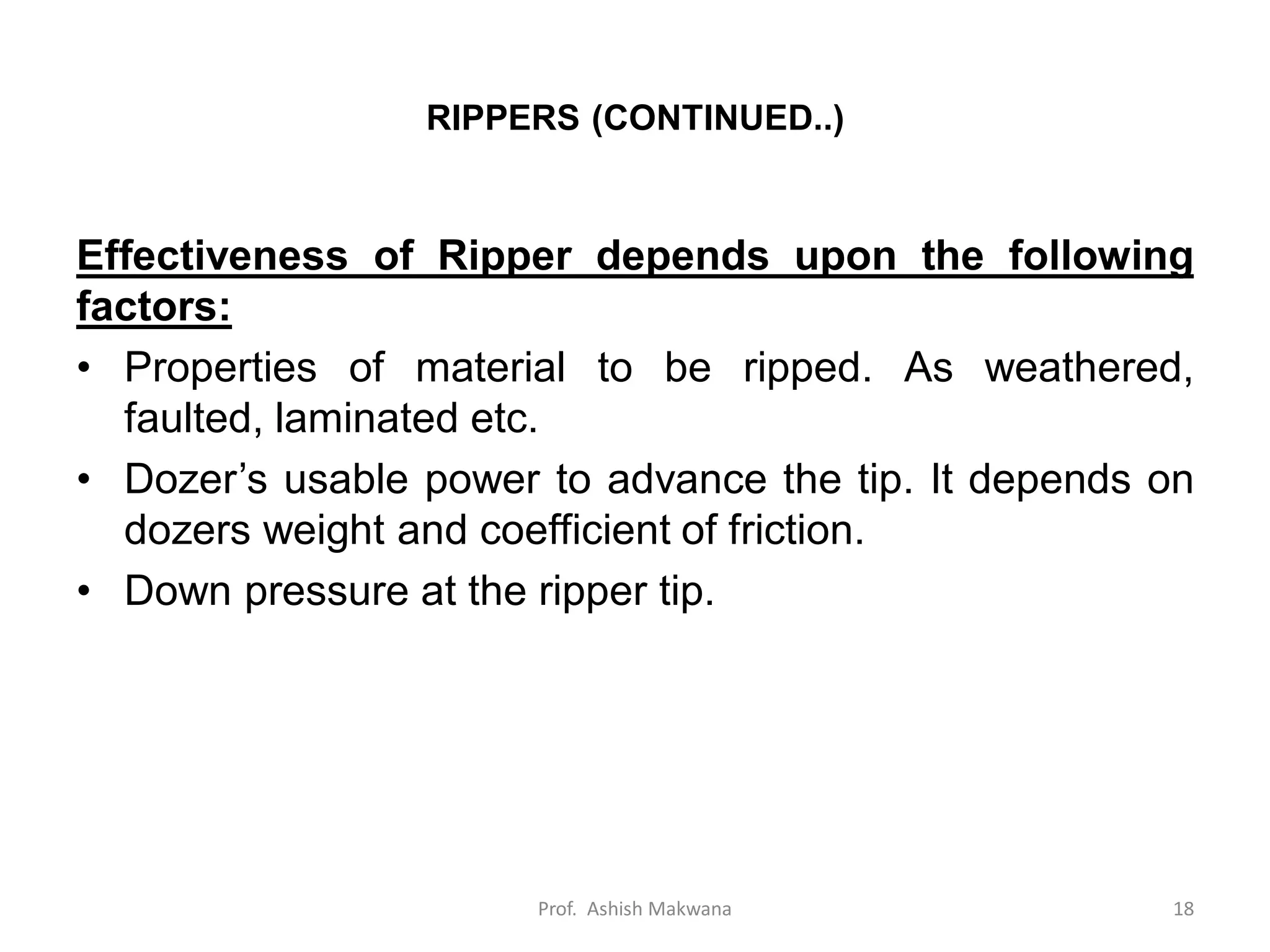 Tractor, bulldozer, scraper, ripper_Advanced Construction Technology ...