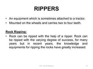 Tractor, bulldozer, scraper, ripper_Advanced Construction Technology ...