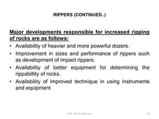 Tractor, bulldozer, scraper, ripper_Advanced Construction Technology ...