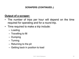 Tractor, bulldozer, scraper, ripper_Advanced Construction Technology ...