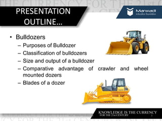 Tractor, bulldozer, scraper, ripper_Advanced Construction Technology ...