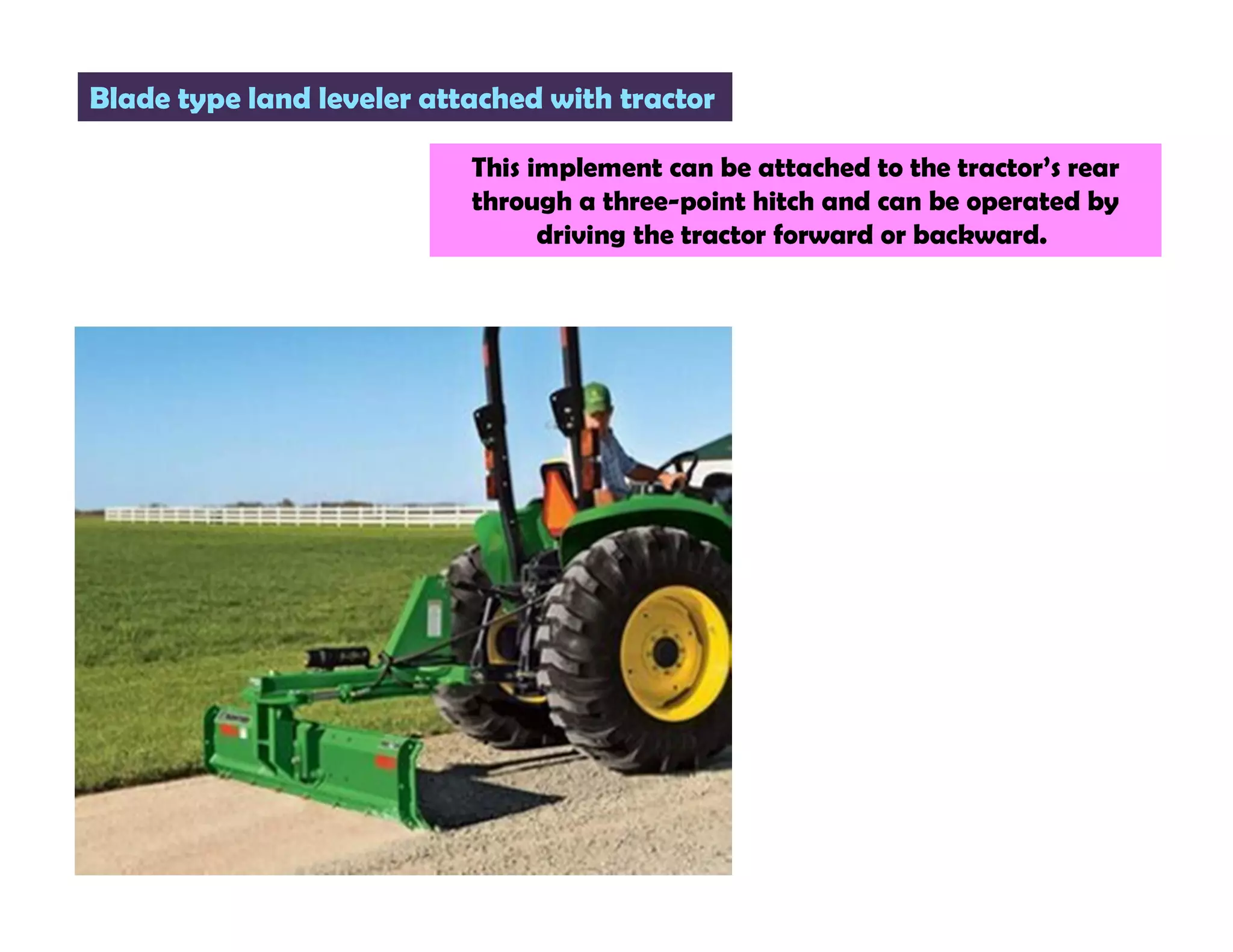 Tractor drawn farm implements used in india | PDF