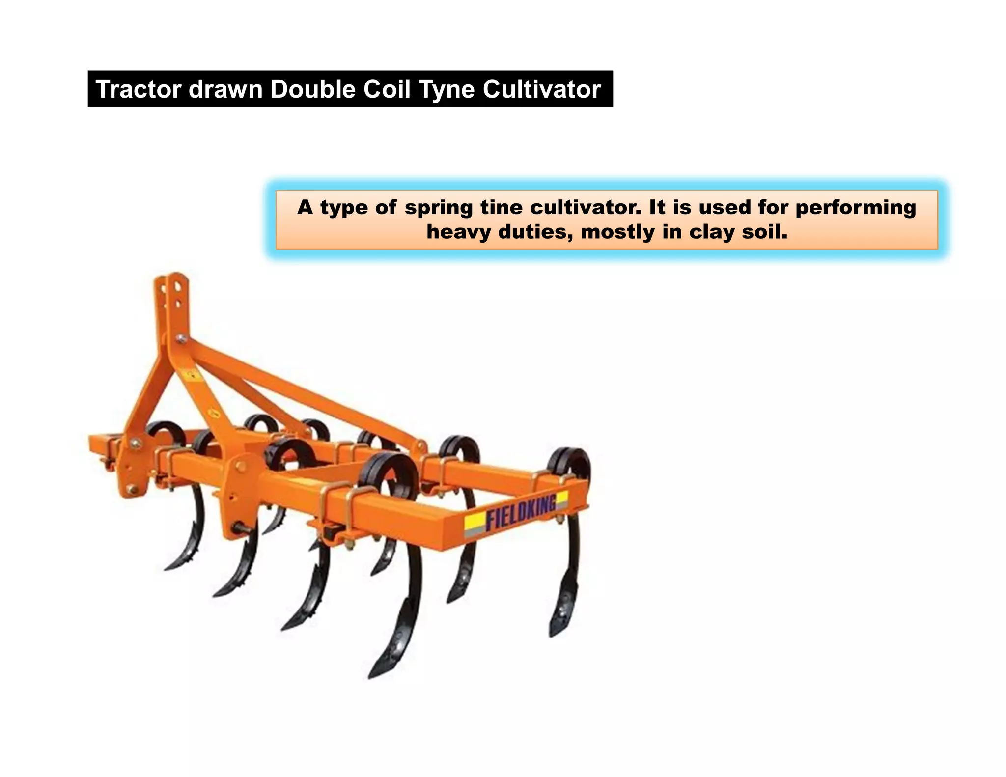 Tractor drawn farm implements used in india | PDF
