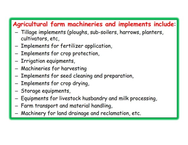 Tractor drawn farm implements used in india | PDF