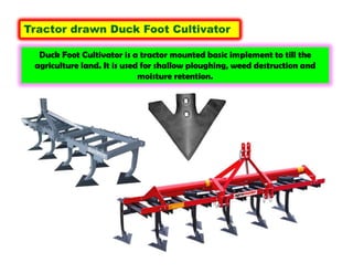 Tractor drawn farm implements used in india | PDF