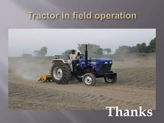 Tractor mfg ppt | PPTX