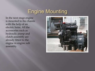 Tractor mfg ppt | PPTX
