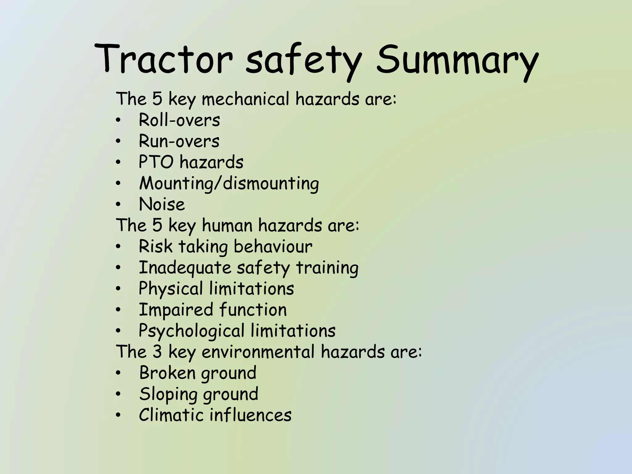 Tractor ppt | PPTX