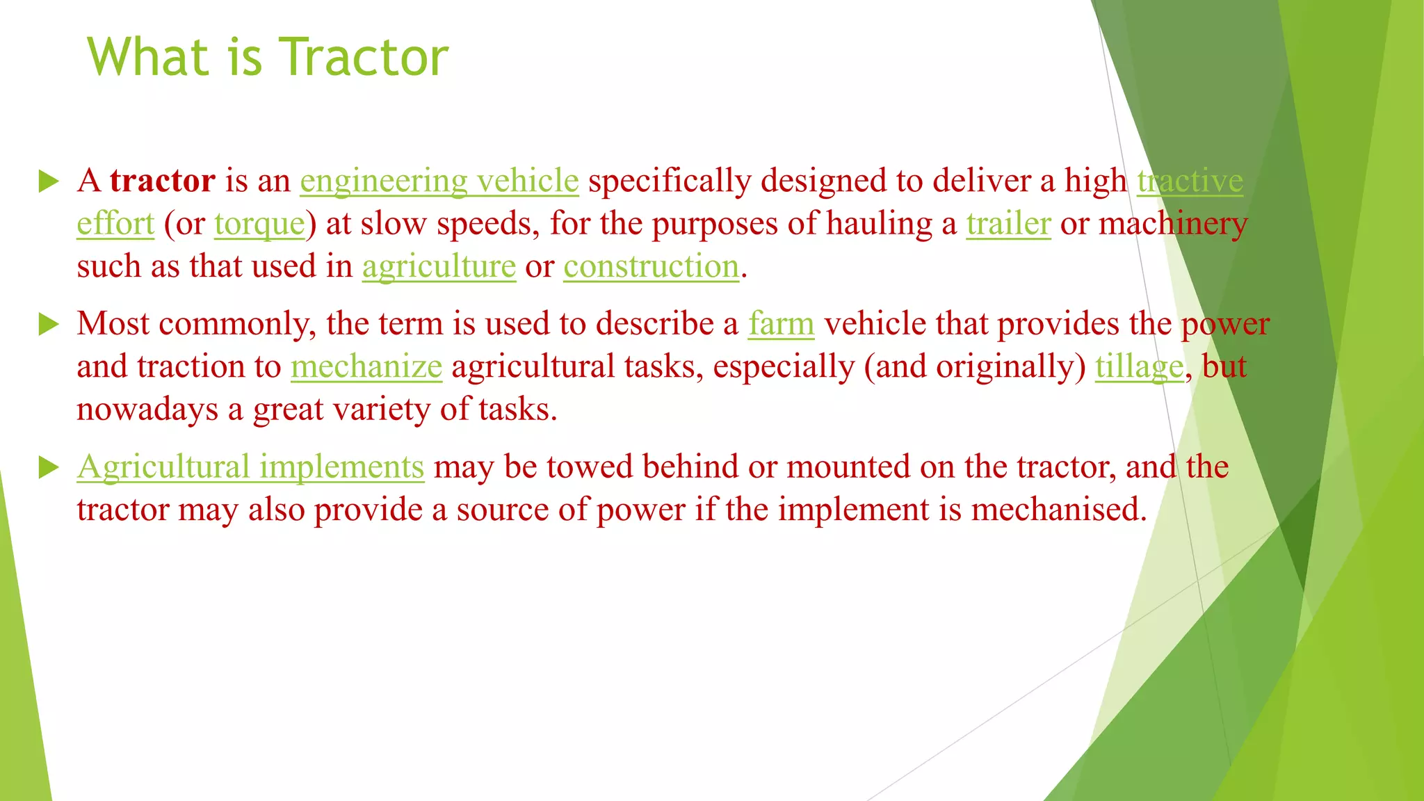 Tractor ppt 1 | PPTX