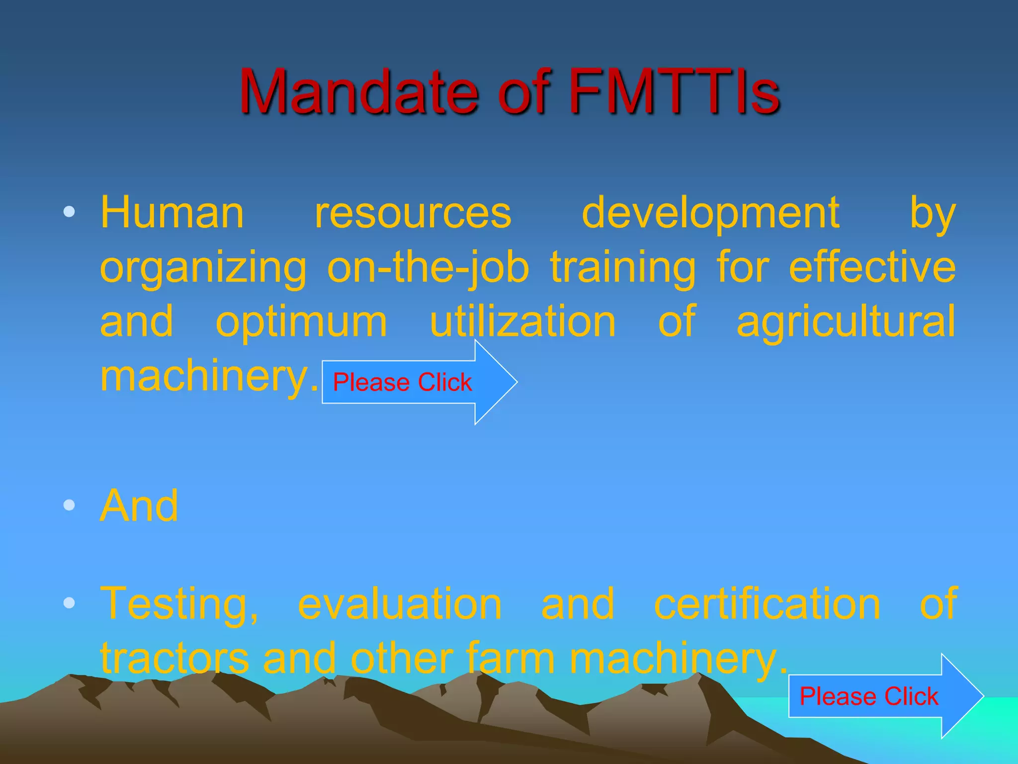 Tractor testing ppt.pptx | Agriculture | Industries