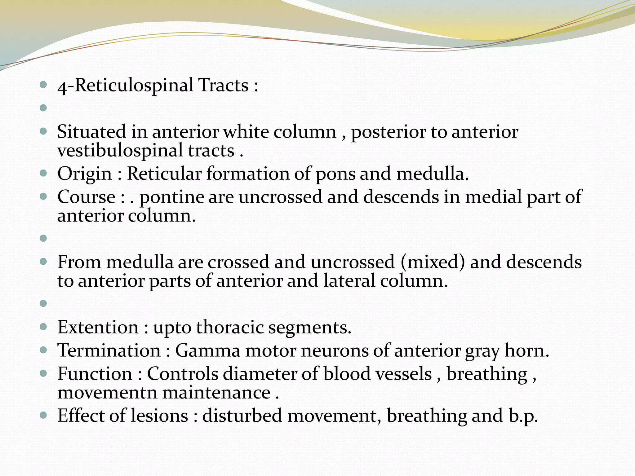 Tracts of spinal cord (1) | PPTX