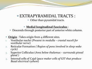 Tracts of spinal cord (1) | PPTX