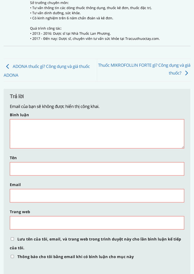 MICROLAX - MICROLAX BE BE |Tracuuthuoctay | PDF