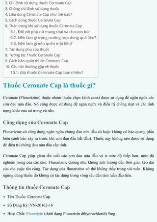 Ceronate Cap Hop 10 vi x 10 vien|Tracuuthuoctay | PDF