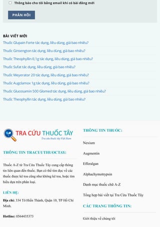 Thuoc Usaralphar 8400 UI tac dung lieu dung |Tracuuthuoctay | PDF
