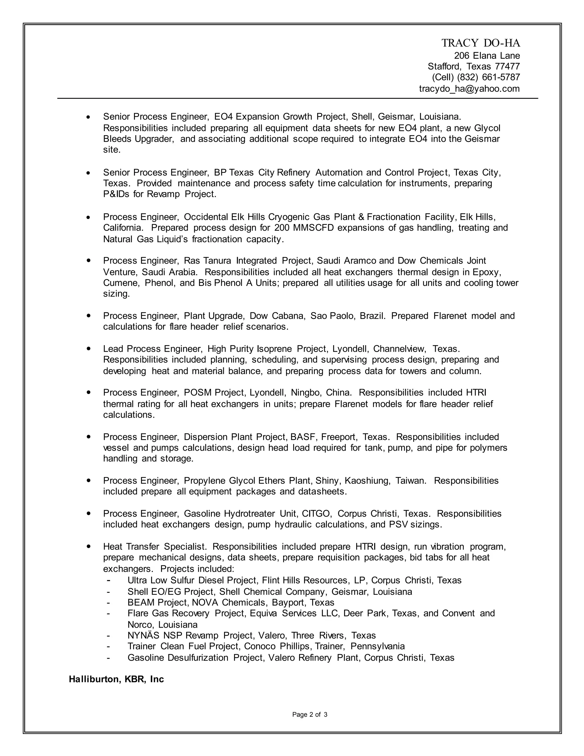 Tracy Do Ha resume | DOCX