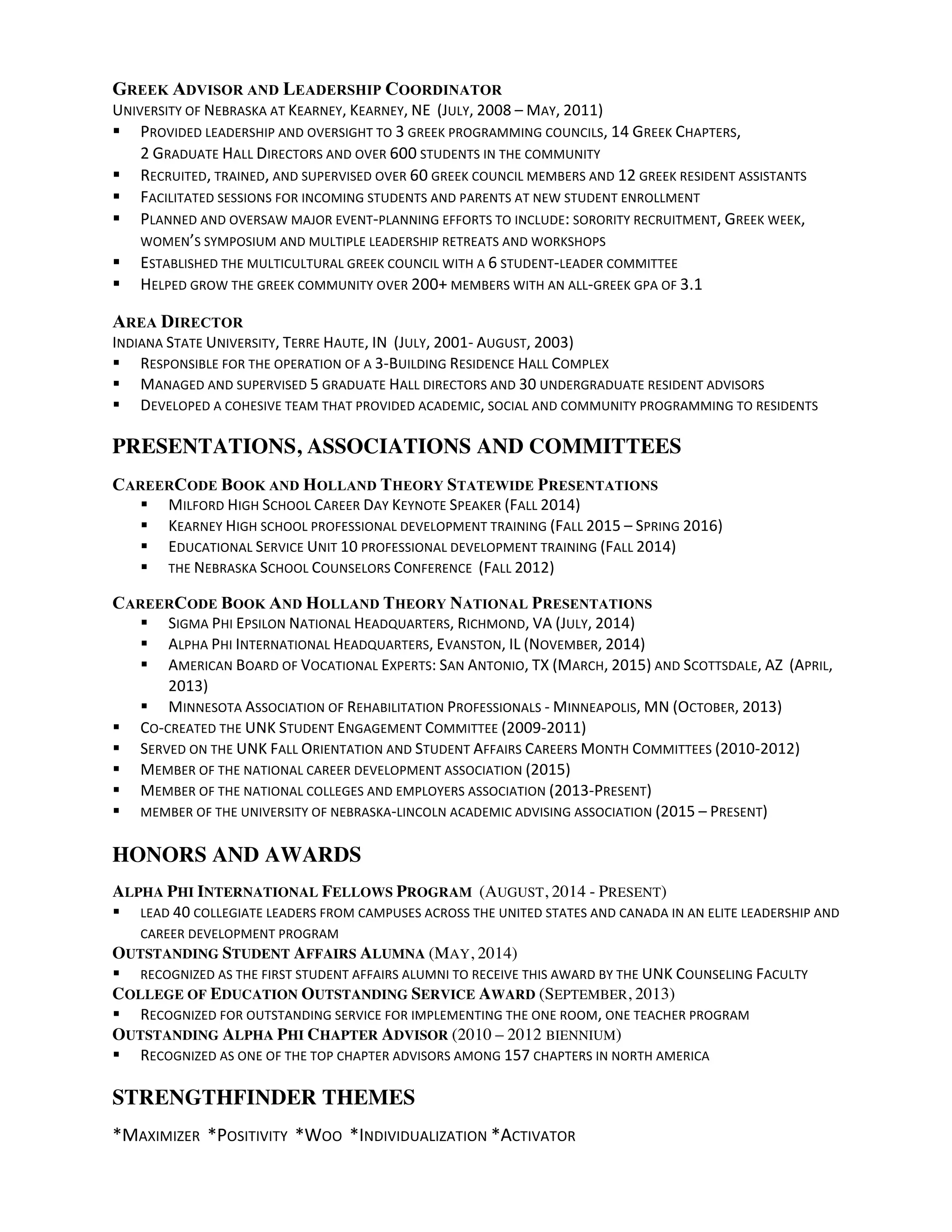 Tracy l lungrin updated resume | PDF | Professional School ...