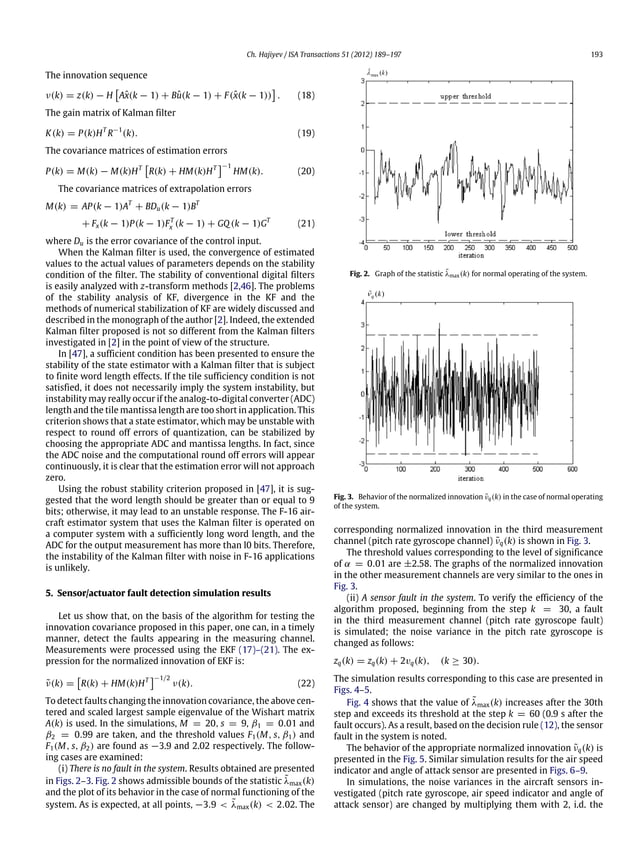 Tracywidom Distribution Based Fault Detection Approach Application To Aircraft Sensoractuator 8377