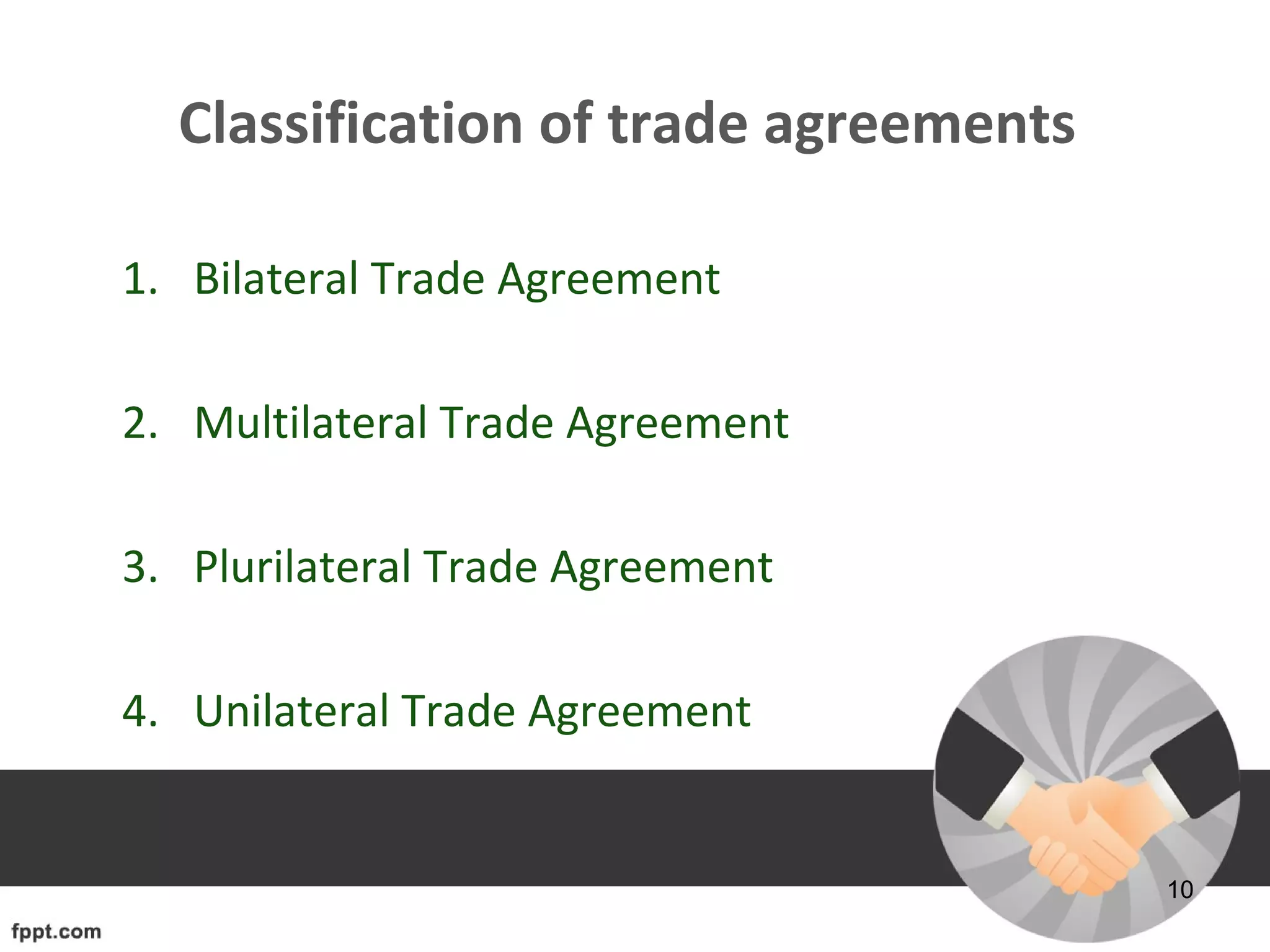 Trade Agreements | PPT