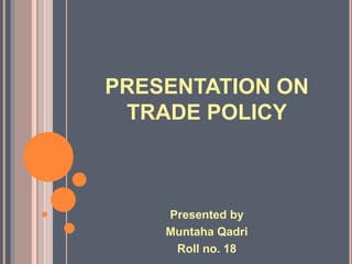 Trade | PPTX