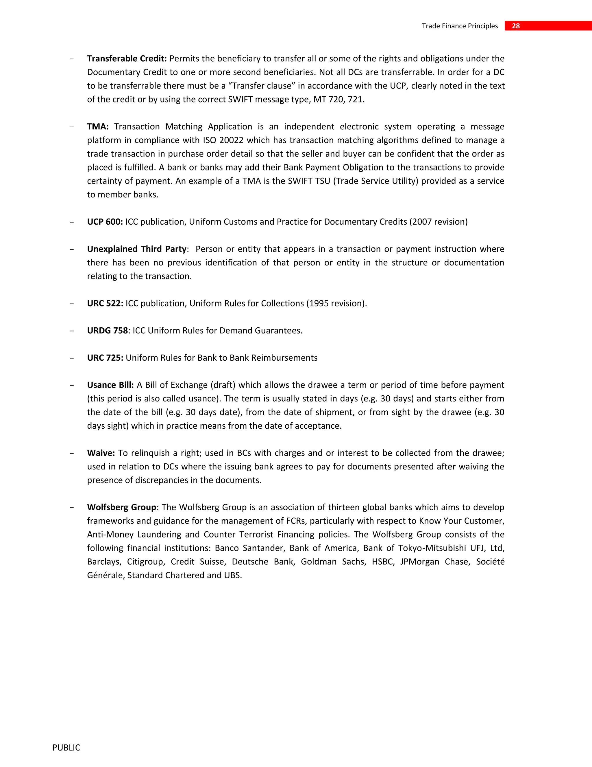 Trade finance principles | PDF