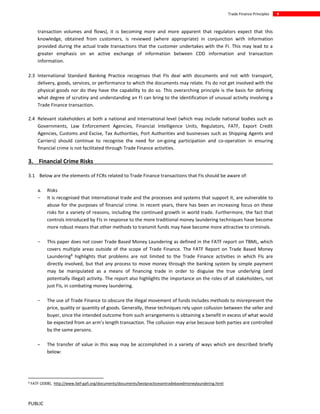Trade finance principles | PDF