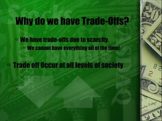 Trade Offs | PPT