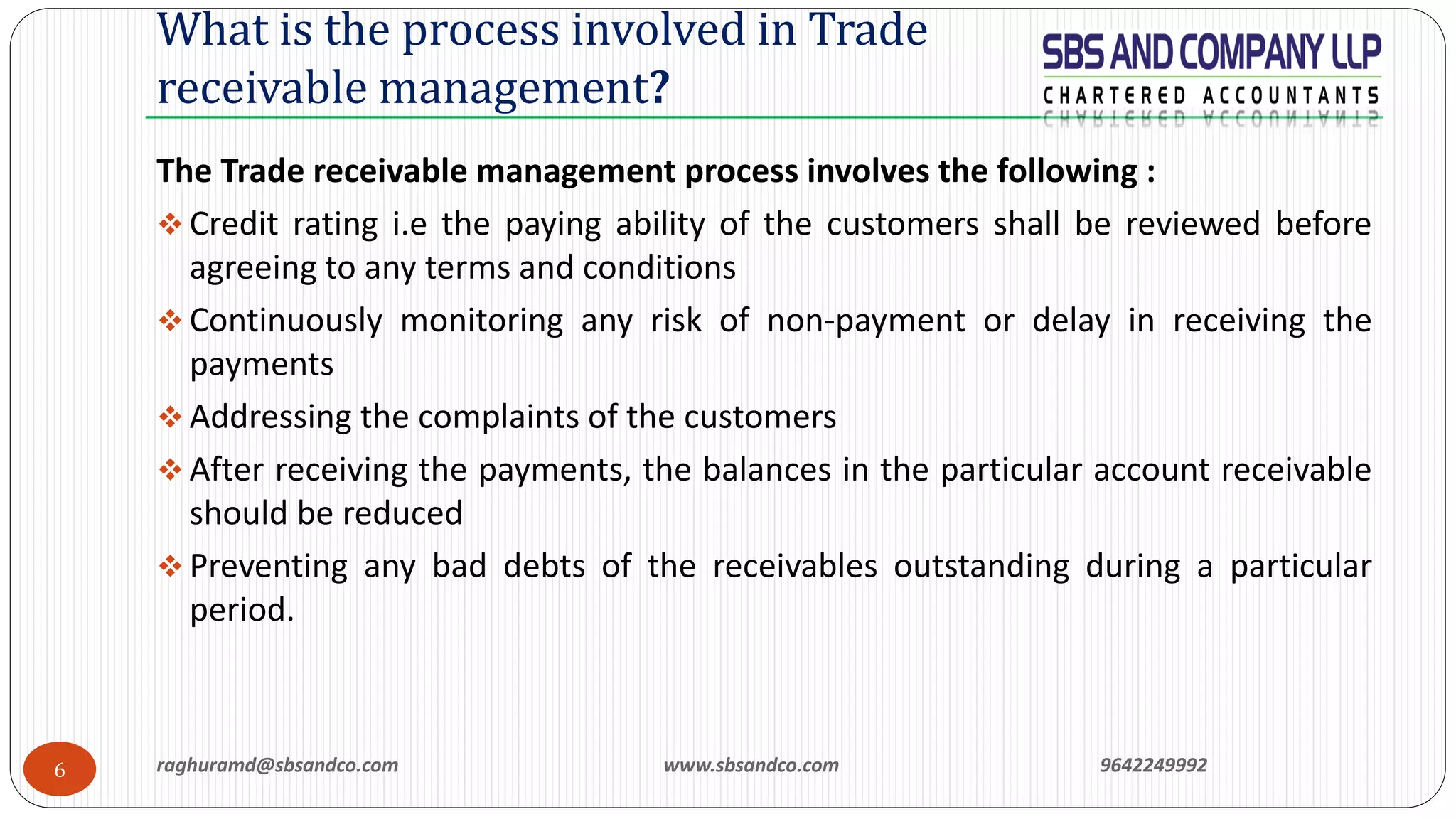 Trade receivables | PDF