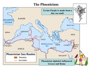 Phoenicians Trade Routes