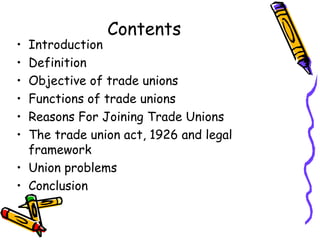 Trade union | PPT
