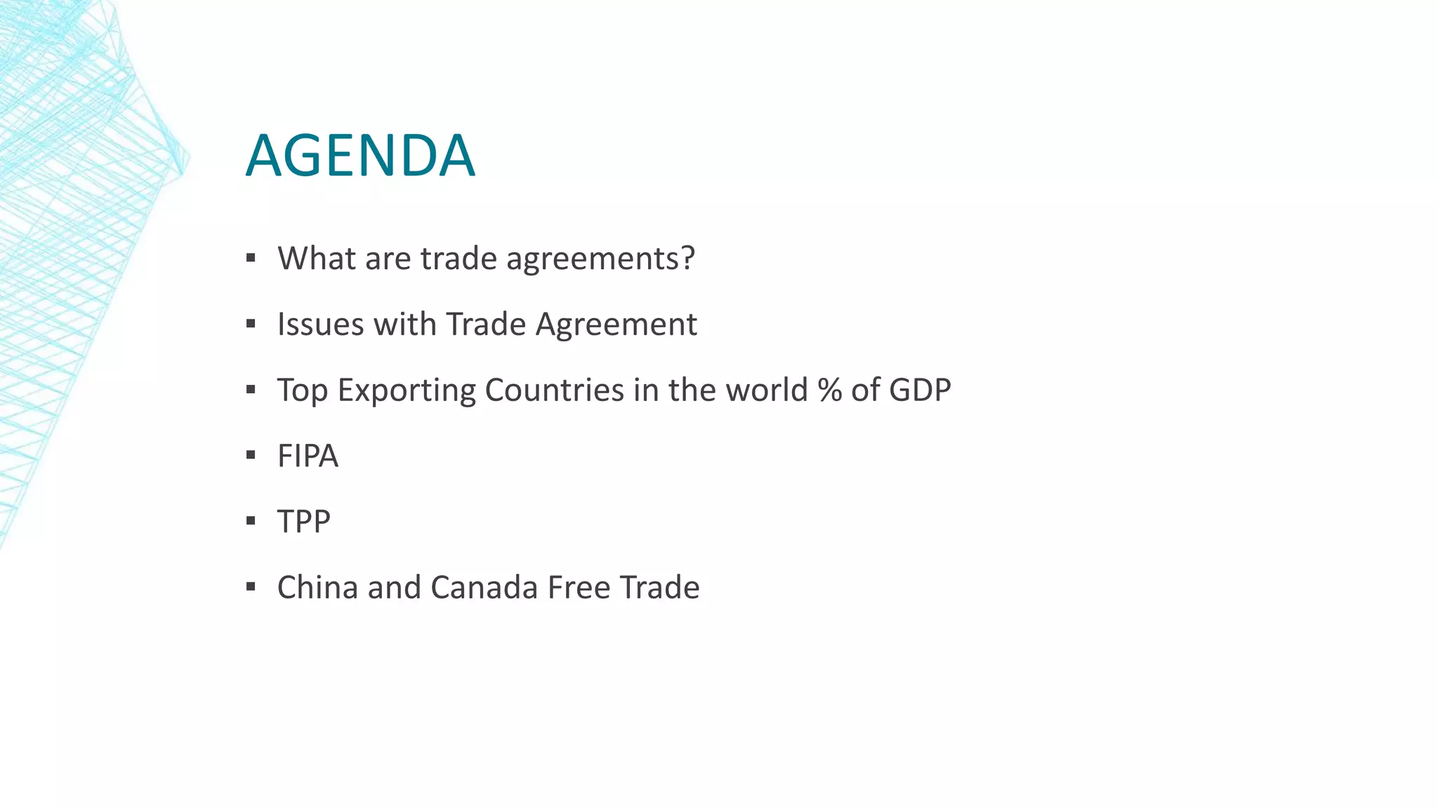 Trade agreements - All You Need to Know | PPTX