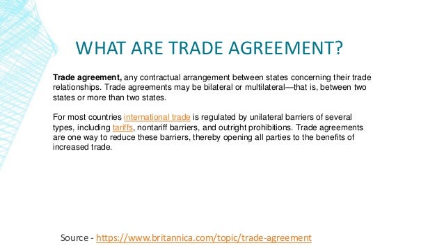 Trade agreements - All You Need to Know