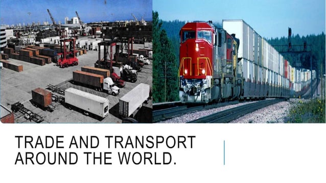 Geography Grade 8 - Trade and transport around the world | PPTX