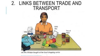 Geography Grade 8 - Trade and transport around the world | PPTX