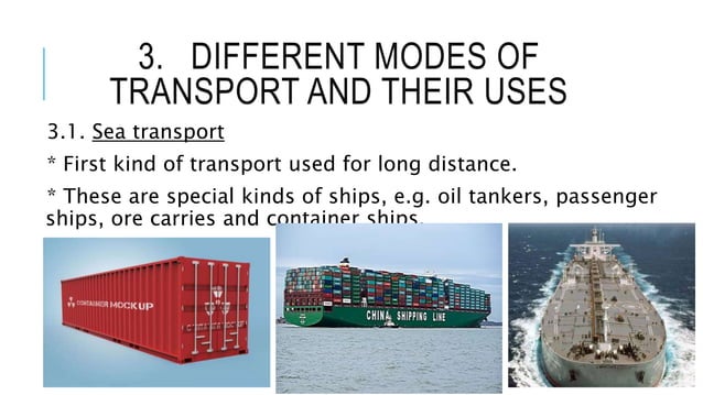 Geography Grade 8 - Trade and transport around the world | PPT