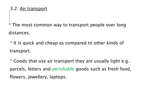 Geography Grade 8 - Trade and transport around the world | PPTX