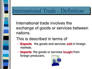 Trade Barriers Definition