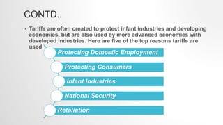 Trade barriers | PPTX