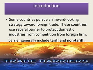 Trade barriers | PPT