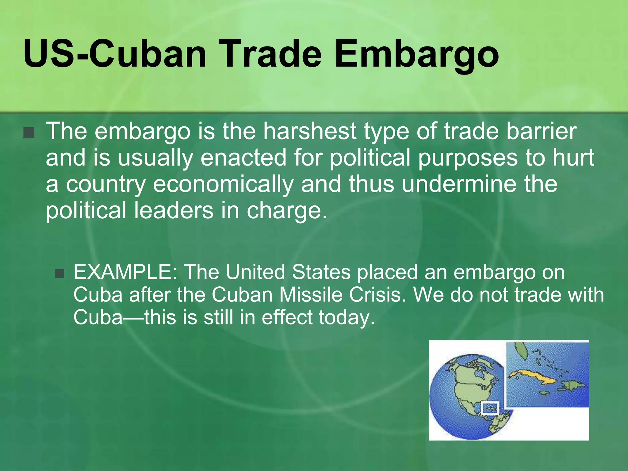 Trade barriers- Latin America | PPT