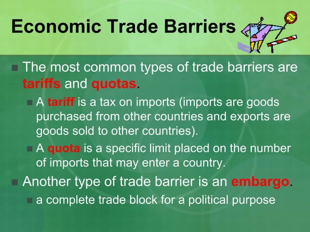 Trade barriers- Latin America | PPT