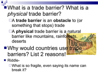 Tradebarriersppt 131120072311-phpapp02 | PPT