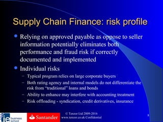 Trade Credit: the nature of the risk and its implications for SCF | PPT