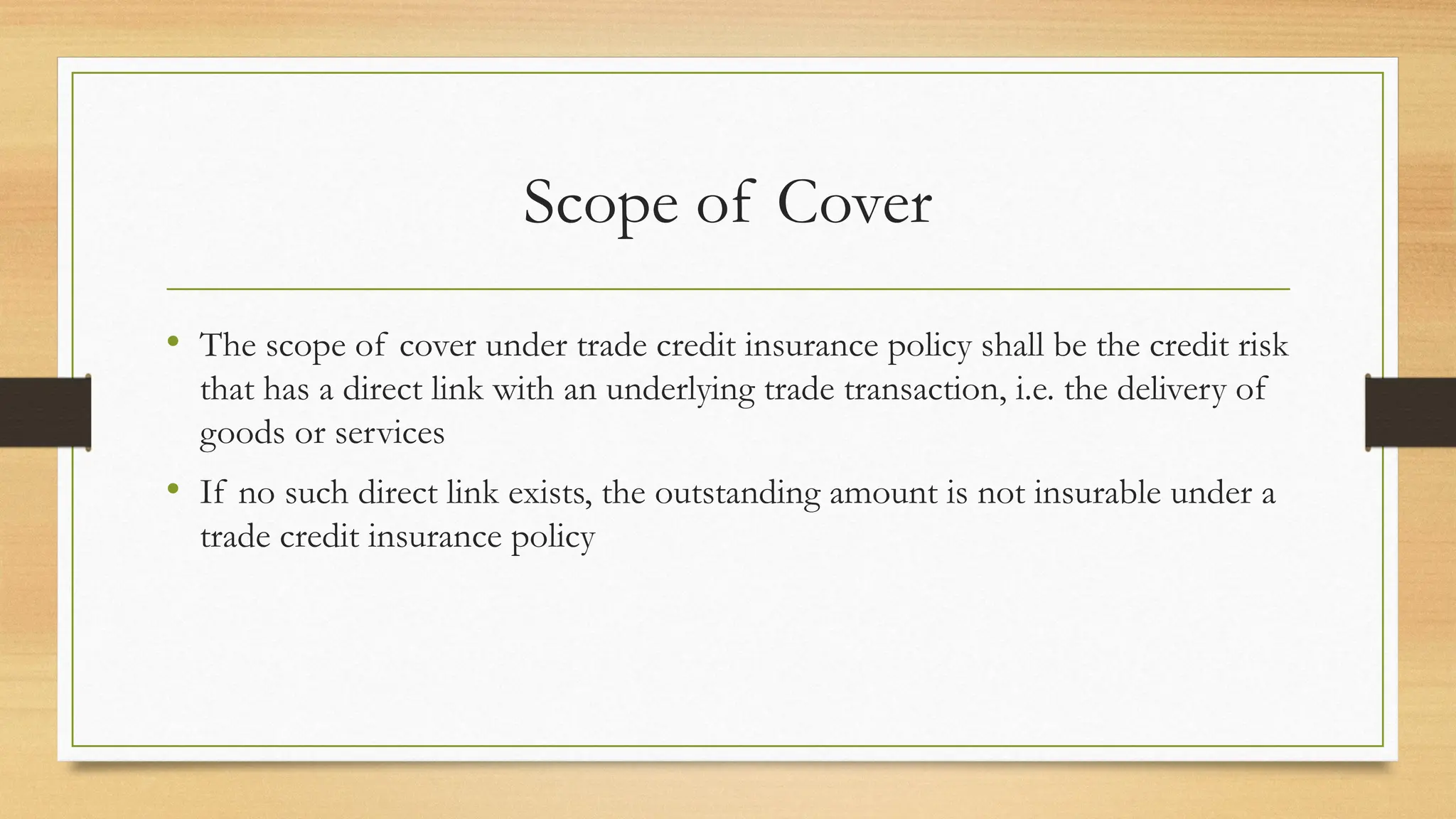 Trade Credit Insurance and its applicability.pptx