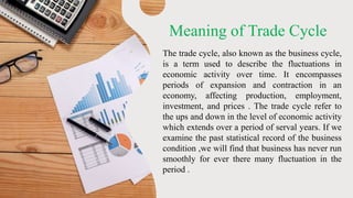 Trade cycle or business cycle with case study | PPTX