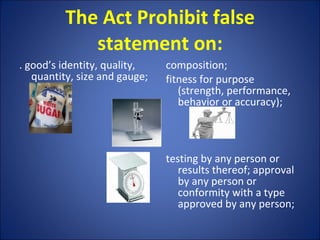 Trade description act consumer awareness in kenya | PPT