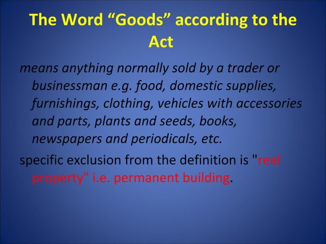 Trade description act consumer awareness in kenya | PPT