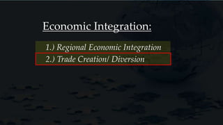 Trade diversion SFLS | PPTX