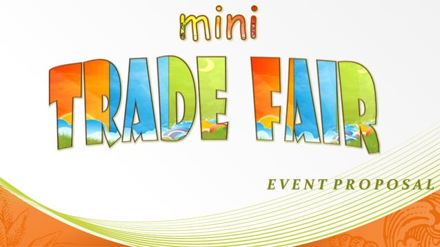 Trade Fair (Event Proposal) | PPTX