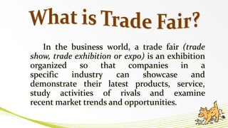 Trade Fair (Event Proposal) | PPTX